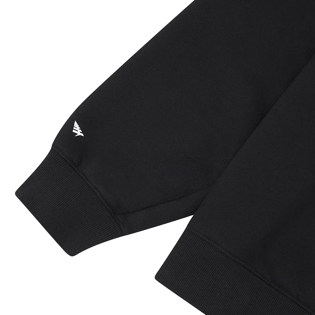 Paper Planes Planes Script Weld Crew - 'Black' - Kicks Lounge